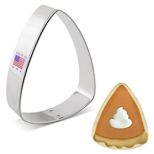 Watermelon Slice Cookie Cutter, 3.75" Made in USA by Ann Clark Cookie Cutters