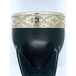 Generic, Premium Yerba Mate Gourd (Mate Cup) - Uruguayan Mate – IMPERIAL style Leather Wrapped - Includes Alpaca Bombilla (Straw) (Black, Leather)