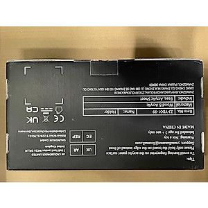 YuanDian Headphone Stand, Walnut Wood Headset Holder with Blue Pink LED Night Light for Gamers, Men, and Music Lovers - Perfect Desk Gift Idea