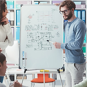 Colarr 50 Pieces Metal Pen Holder Clips Self Adhesive Pen Pencil Organizer with Adjustable Spring Loop Manganese Steel Pen Clip for Whiteboard Refrigerator Erase Board Bulletin Board (Black)