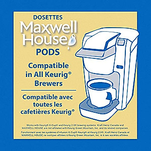 Maxwell House, French Vanilla Coffee, Keurig K-Cup Pods, 12 Pods, {Imported from Canada}