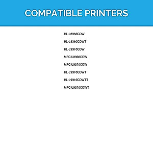 LD Products Compatible Toner Cartridges Replacements for Brother TN436C TN-436 TN436 Super High Yield for use in Brother MFC-L8900CDW HLL8360CDW HL-L9310CDW HL-L9310CDWTT MFC-L9570CD (Cyan, 1-Pack)
