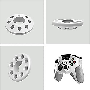 Precision Rings, Aim Assist Motion Control Controller Rings for PS5, PS4, Xbox, Switch Pro, Scuf Controller Accessories Soft Hard Joystick Thumbstick Rings Silicone (6)