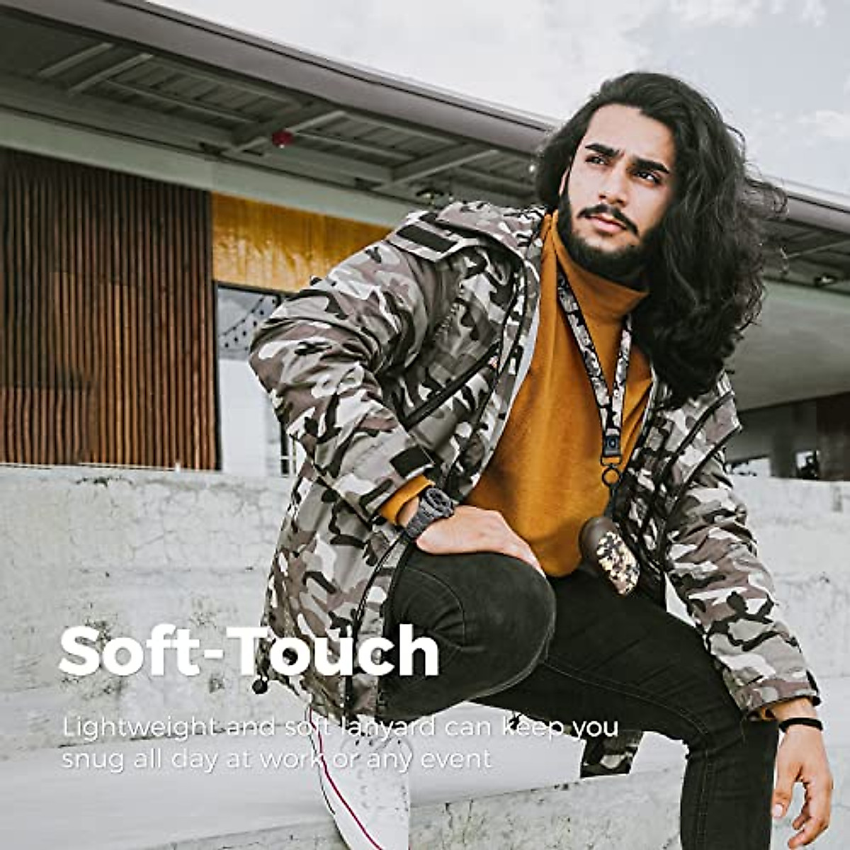 OCOOPA Hand Warmer Neck Lanyard for H01,H01PD, H01PD pro, Wrist Lanyard Tether Lanyard for Smartphone Safety Tether System Key Chain Holder