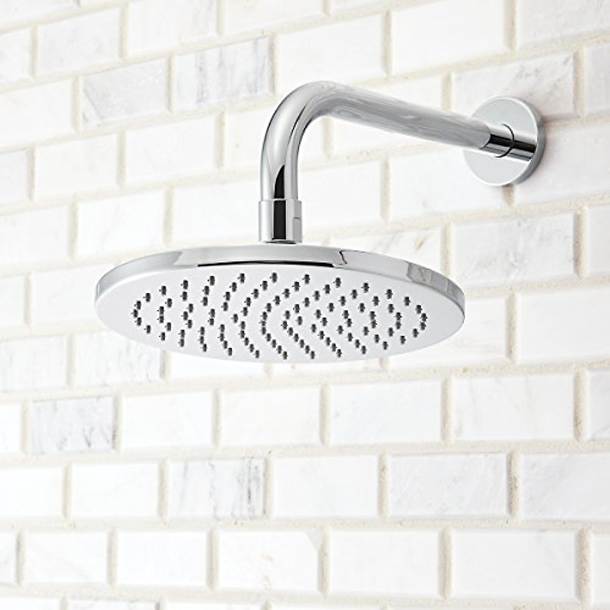 Speakman S-2762 Circular Rain Shower Head for Stylish Bathroom Décor, 2.5 GPM, Polished Chrome