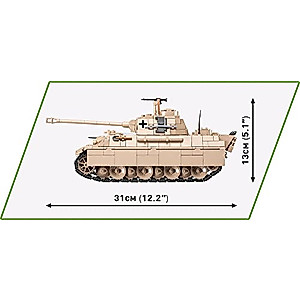 Cobi toys 905 Pcs Hc WWII Panzer V Panther Ausf.G Sd.Kfz.171