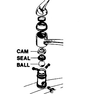 FAUCET BALL REPL FOR DELTA 212 OVAL STEM