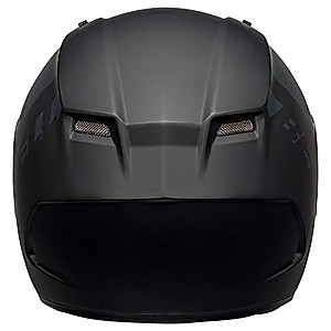BELL Qualifier Full-Face Motorcycle Helmet (Turnpike Matte Black/Gray - Medium)