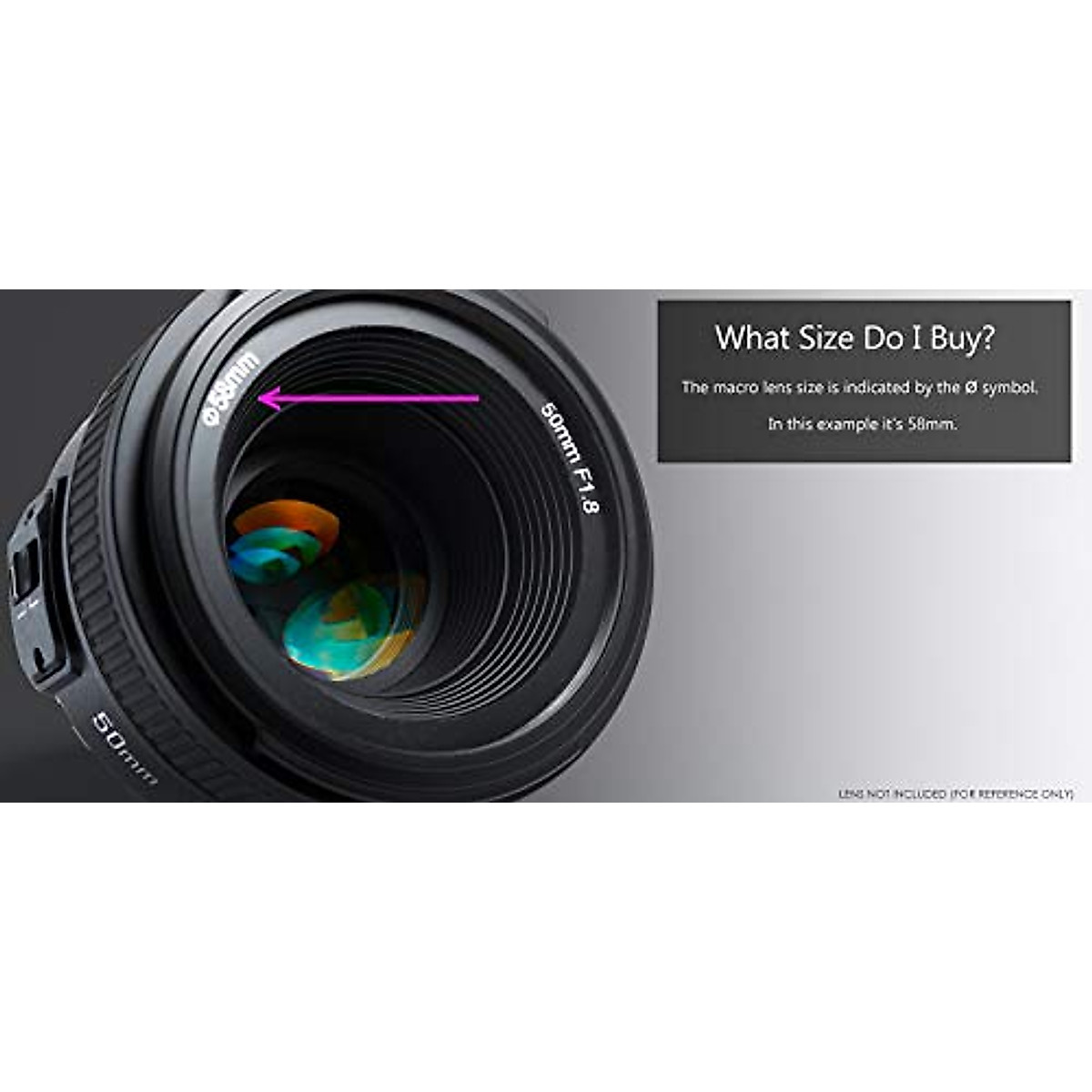 Digital Macro +10 Achromatic Close-Up Screw Mount Lens (43mm)