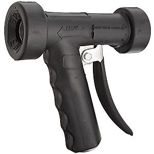 Dixon Valve AWSG Aluminum Hot Water Washdown Spray Nozzle, 1/2" NPT Female Inlet, Black