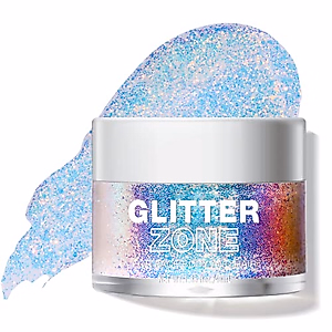 Corleone Holographic Body Glitter Gel for Body, Face, Hair, Lip Nail, Eyeshadow, Color Changing Long Lasting Sparkle Shiny Shifting Glitter Gel for Festivals and Parties Rave (4)