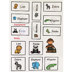 Vkey 700pcs (350pairs) 1.5cm Diameter Transparent Sticky Back Thin Clear Dots with Adhesive Hook & Loop Coins Tapes