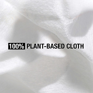 Neutrogena Hydro Boost Face Wipes + Hyaluronic Acid, Hydrating Makeup Remover Wipes Remove Dirt & Waterproof Makeup, Hypoallergenic, 100% Plant-Based Cloth, 25 ct