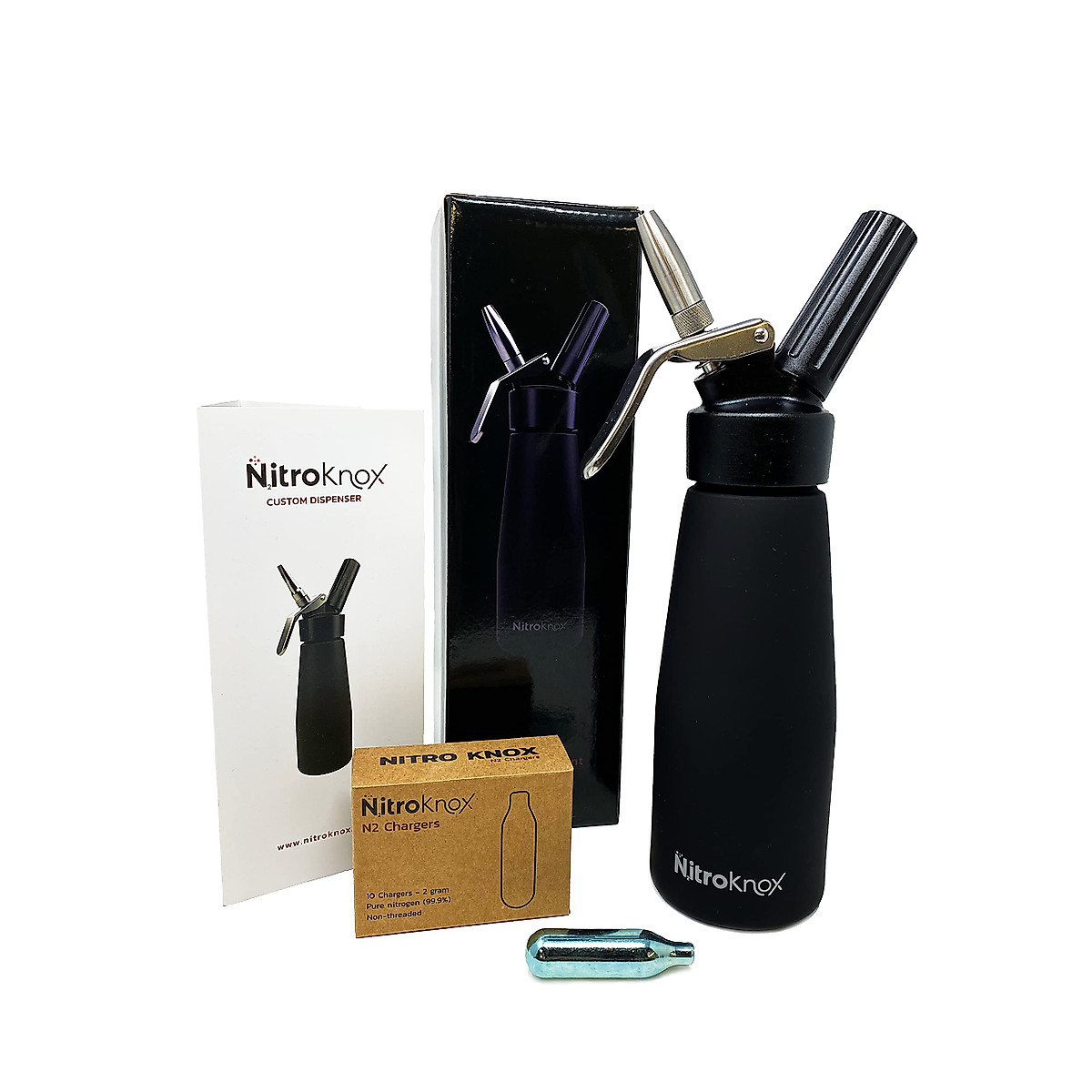 Market Knox Nitroknox Nitro Cold Brew Dispenser Kit (x10 N2 Chargers Included)