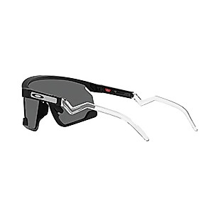 Oakley Unisex Sunglasses Matte Black Frame, Prizm Black Lenses, 39MM