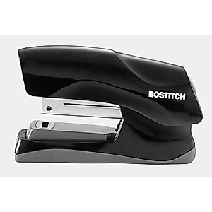 Bostitch Stapler with Staples Value Pack Set, Heavy Duty Stand Up Stapler, Black, 40 Sheet Capacity with 5000 Staples, Small Stapler Size, Fits Into The Palm of Your Hand (B175-BLK -VP)