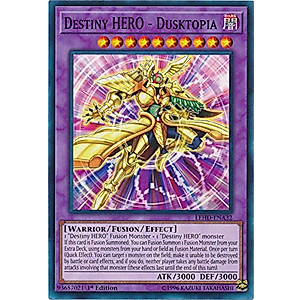 Yu-Gi-Oh! - Destiny Hero - Dusktopia - LEHD-ENA32 - Common - 1st Edition - Legendary Hero Decks - Destiny Hero Deck