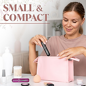 VuseOne Travel Perfume Atomizer Set - Portable Mini Refillable Spray Bottle 5ml for Perfumes and Fragrances, Scent Pump Case for Travel - Convenient for Travel, Gym, Gifts, and Everyday Use - 4 Pack