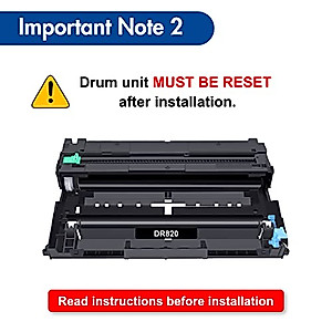 DR820 DR-820 DR 820 Drum Unit Compatible Replacement for Brother DR820 DR 820 Work for Brother HL-L6200DW MFC-L5850DW MFC-L5800DW MFC-L5900DW HL-L5200DW HL-L5100DN Printer Black 1 Pack