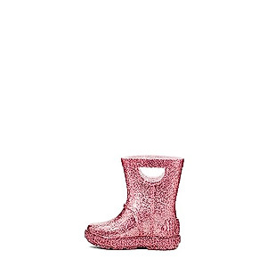 UGG Unisex-Child Drizlita Glitter Boot, Glitter Pink, 10 Toddler