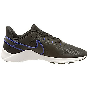 Nike "Legend Essential 2" (CQ9356-403) Men's Training Shoes, Black/Racer Blue, Size: 11