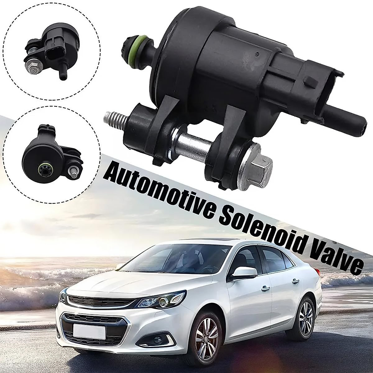 AUCELI Car Vapor Canister Purge Valve, GM Original Equipment 12610560 55593172 12661763 0280142481 12690512 Canister Purge Solenoid Compatible with Excelle, Regal. Lacrosse, Verano, Encore