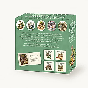 The Peter Rabbit Classic Collection (The Revised Edition): A Board Book Box Set Including Peter Rabbit, Jeremy Fisher, Benjamin Bunny, Two Bad Mice, ... Children's Classics With Valuable Lessons)