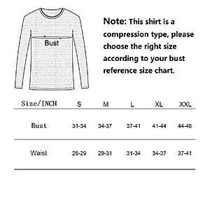 SEFTETL Men's Gym Sports Long Sleeve Turtleneck Compression Shirt, Black, Small