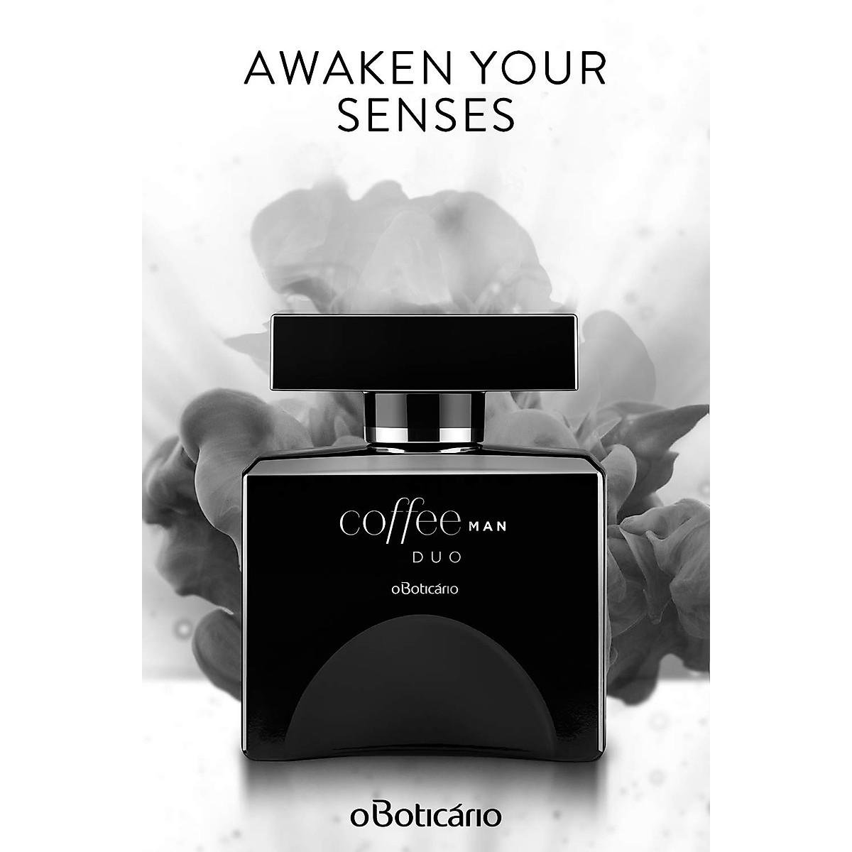 O BOTICARIO Coffee Duo Man Eau de Toilette, Long Lasting Fragrance Cologne for Men, Fresh Spice Scent, 3.4 Ounce