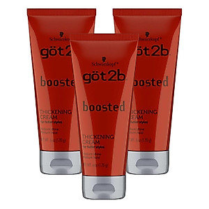 Got 2B Boosted Thickening Cream 6 Ounce (Pack of 3)