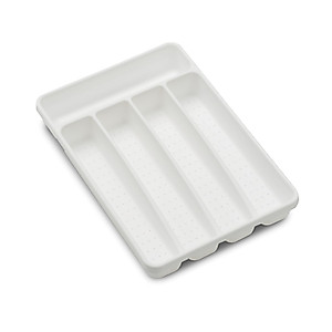 madesmart Value Mini Silverware Tray, White