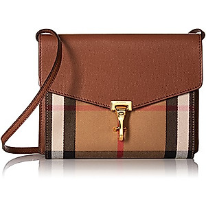 Burberry House Check Crossbody Bag (Womens) - Brown - One Size