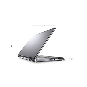Dell Precision 7760 Workstation Laptop | 17.3" 1920x1080 FHD | Core i7-11800H - 512GB SSD Hard Drive - 64GB RAM | 8 cores @ 4.6 GHz Win 11 Pro Silver