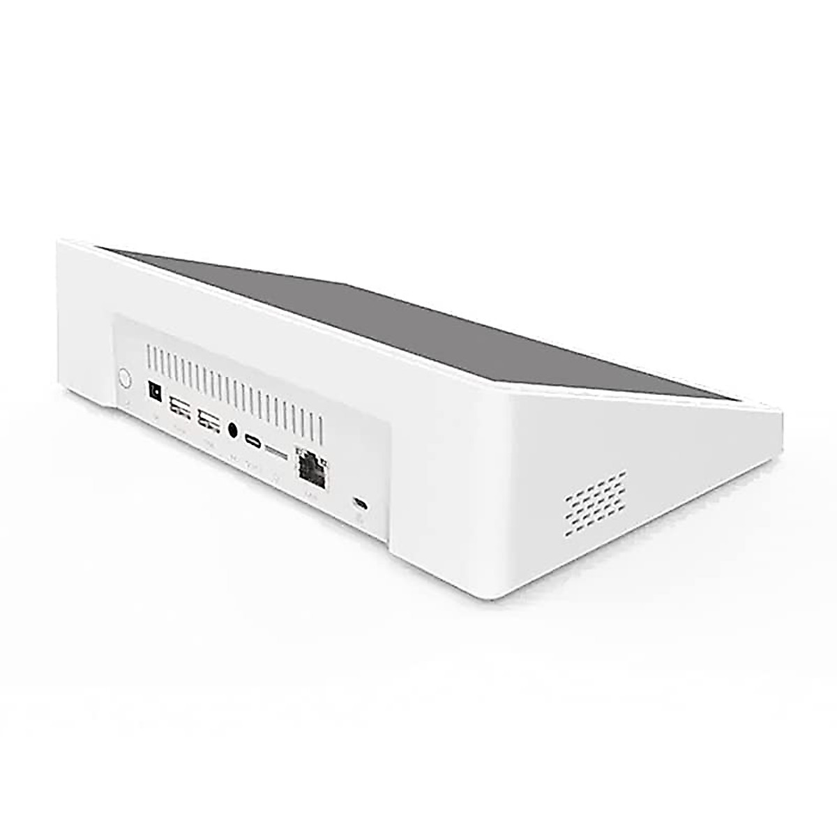 WISEPOCH Android POS System 8" All-in-One Desktop with Android 11, 4GB RAM, 64GB ROM, Desktop Advertising Display, Self-Ordering Kiosk, Cash Register (Black)