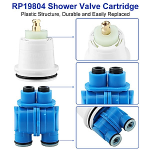 For RP19804 Shower Cartridge Compatible with Faucet 1300/1400 Series Tub and Shower Valves, Bathroom Replacement Parts Cartridge