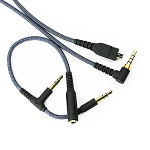 NewFantasia Replacement Audio Cable for SteelSeries Arctis 3, 5, 7, Prime, Pro Gaming Headset 1.3meters/4.3feet