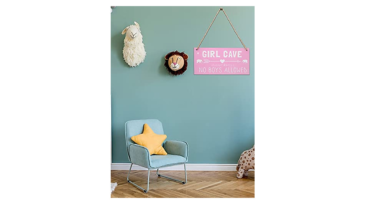 Utuichuo Girl Cave Sign - Perfect for Girls Bedroom Decor