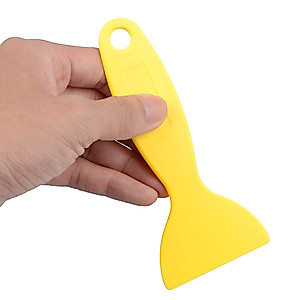 8PCS Resin Scraper, Resin Removal Scraper, Plastic Spatula for 3D Printing, Air Bubble Remover Sticker Installation Tool Flexible Paint Scrapers, Black 4PCS Yellow 4PCS, 5.27 x 2.32 inch…