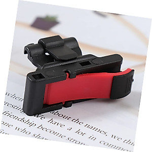 UKCOCO 3pcs Gatillos Para Celular Left and Right Game of Phones Game Sensitive Joysticks Chicken-eating Artifact for Phone Triggers Quick Shooting Button Aim Handle Cell Phone Red