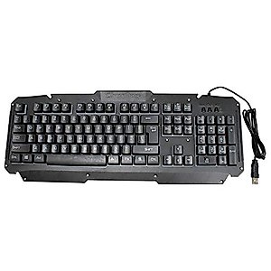 Deeoee Premium USB Wired Backlit Gaming Mechanical Keyboard for Computer PC Laptop Game Player Equipment Accessories
