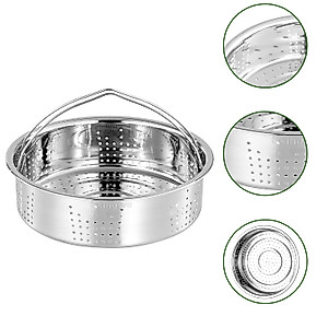Skingwa Steamer Basket,Steamer Basket Insert for 6,8 Pots (Small Hole)