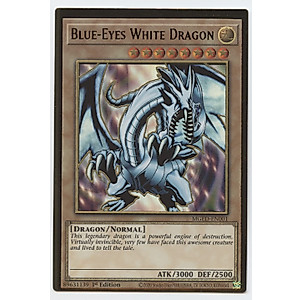 Blue-Eyes White Dragon - MGED-EN001 - Premium Gold Rare - 1st Edition