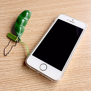 Acerich 6 Pack Edamame Keychain Fidget Toys - Squeeze-a-Bean Puchi Puti Mugen Keyring Pea Keychain Soybean Toys Gift