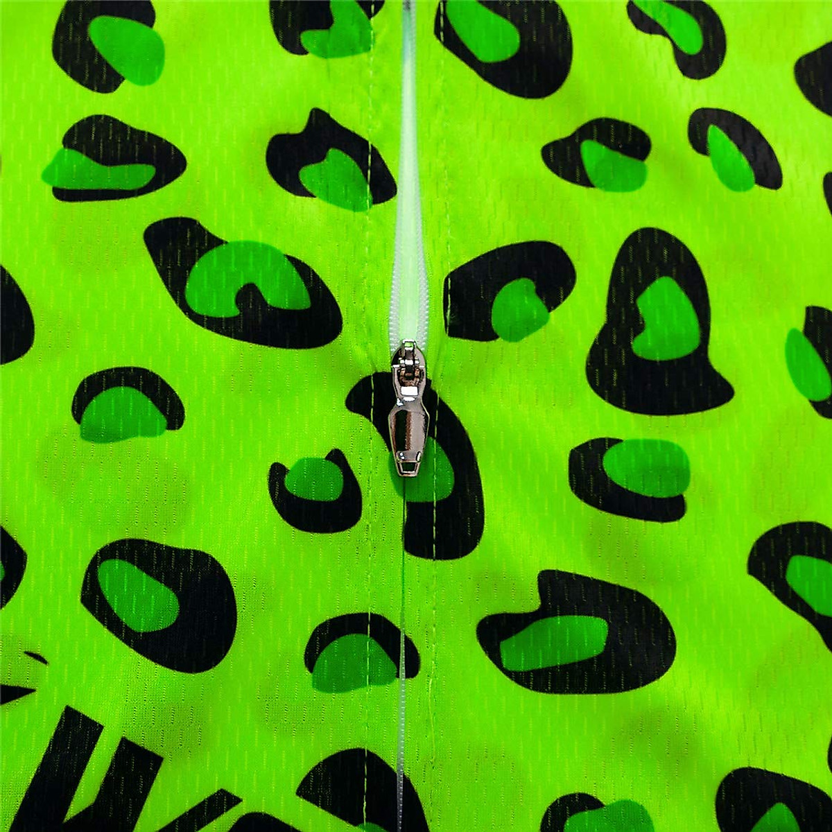 Cycling Jersey Women Bike Jersey Zipper Cycle Shirt Short Sleeve Road Bicycle Clothing Pro Team Racing MTB Top for Ladies Female Racing Mountain Clothes Breathable Green Size M