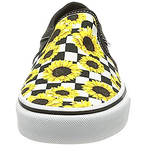 Vans Women's Low-Top Trainers Sneaker, Sunflower Checker Multi White, 8