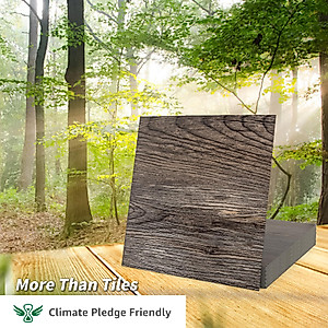 Art3d Peel and Stick Vinyl Floor Tiles 30-Pack 12 x 12 inch, Self Adhesive Waterproof Flooring Wood Planks for Kitchen, Dining Room, Bedrooms, Cover 30 Sq. Ft, Dark Brown Oak