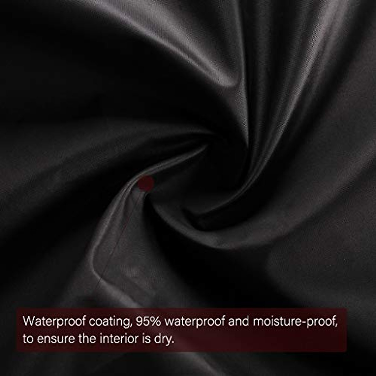 Patio Sofa Cover, Durable Water Resistant Outdoor Indoor Furniture Cover with Upgrade Air Vent Black 93x40x35in