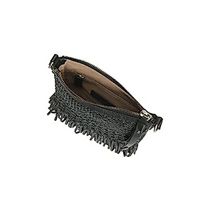 Frye Melissa Woven Swing Pack, Black