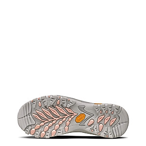 THE NORTH FACE Women's Hedgehog Fastpack Waterproof Hiking Shoe, Tin Grey/Pink Salt, 10