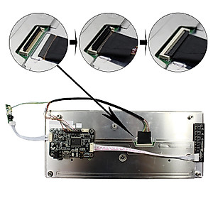 VSDISPLAY HD MI Audio LCD Controller Board VS-N5 V3 Work for 12.3 Inch 1920x720 HSD123KPW1-A30 HSD123KPW2-D10 LVDS Interface LCD Screen